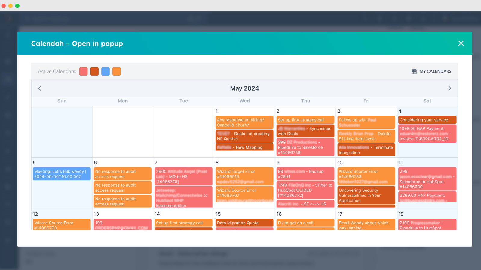 Calendah Overview: Powerful Calendar for HubSpot | SyncMatters